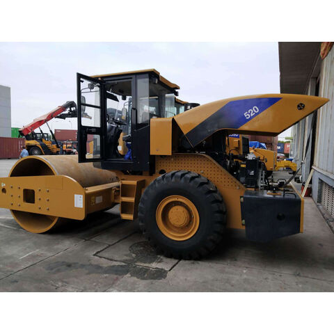 20 Ton Compactor Sem520 Vibratory Single Drum Road Roller - Buy China ...