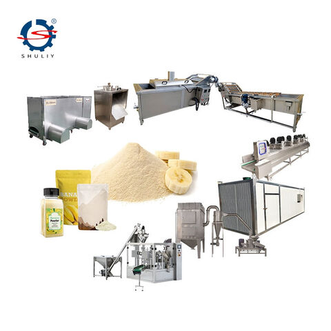 High Quality Banana Powder Making Machine Plantain Powder Processing ...