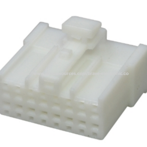 Car Audio Connector -20p Male/female Shell 25413 Copper Contacts Nylon ...
