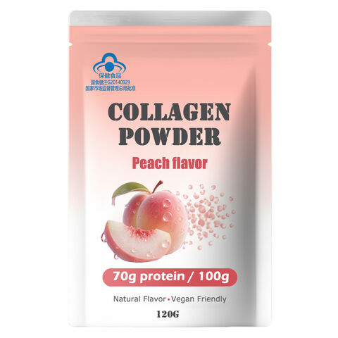 Bulk Buy China Wholesale Collagen Powder Peach Flavor For Skin Beauty ...