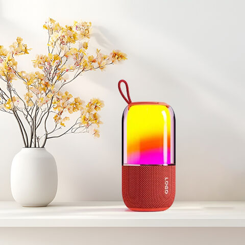 Flaming Led Light Handheld Portable Speaker Clear Sound Wireless ...