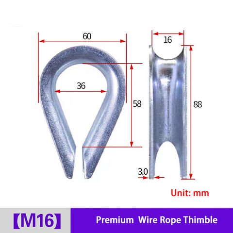 Bulk Buy China Wholesale Wire Rope Fittings, Thimble, Protector ...