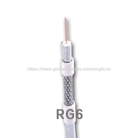 Rg6 Coaxial Cable 18awg Catv Satellite Ul Ce Rohs, Cpr Certified, Rg6 ...