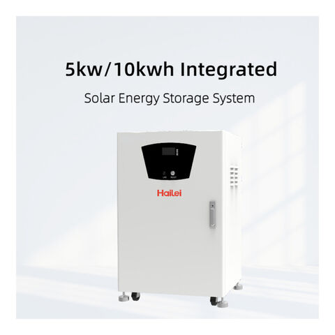 10kwh Energy Storage System 10kwh Lifepo4 Battery + 5kw Inverter ...