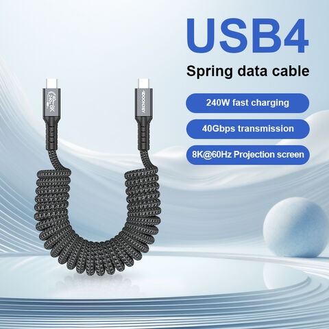 Spring Thunderbolt 4 Usb C Data Cable 5a Fast Charging Type C Charge ...