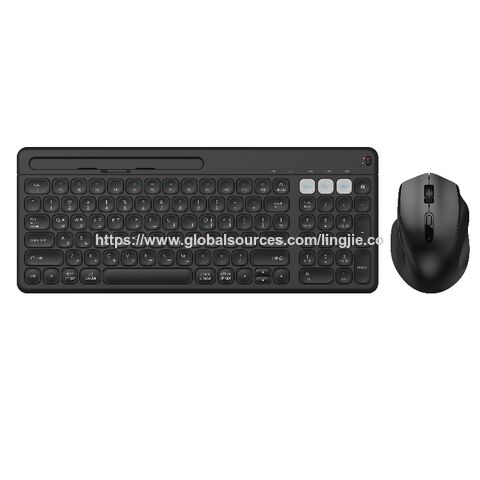 Wireless Keyboard And Mouse Combo, Wireless2.4g Ergonomic Usb Keyboard ...