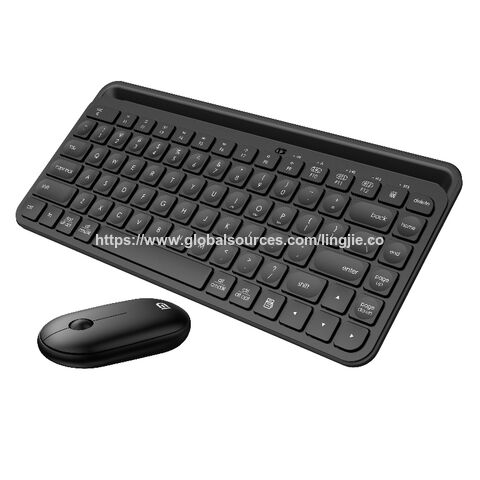 Wireless Keyboard And Mouse, 2.4ghz Compact Keyboard Mouse Combo, Small ...