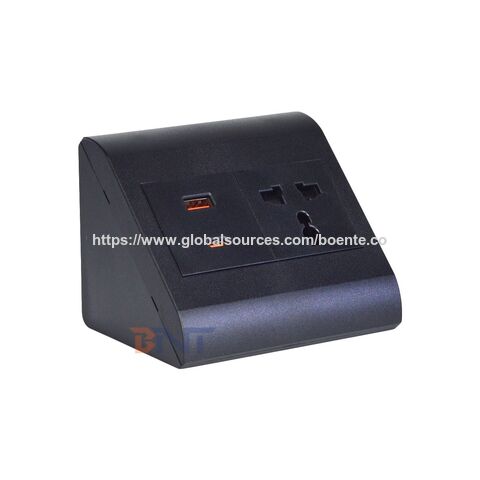 Universal Socket For Office & Home 1 Outlets Tabletop Power Socket With ...