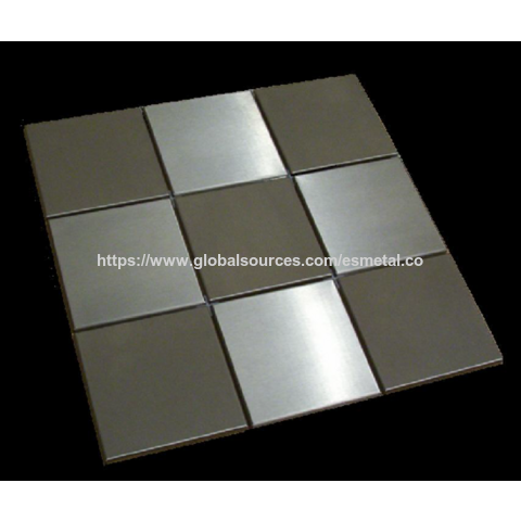 Customized Metal Tiles - Precision-cut, Matte, Brushed Or Polished ...