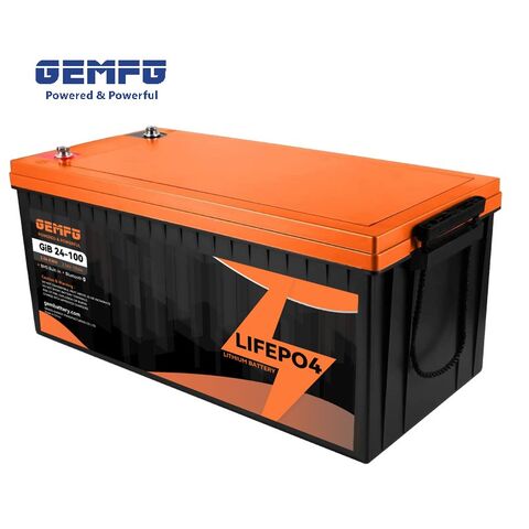 24v 100ah Lifepo4 Multi-protection, Large Capacity For Camping ...
