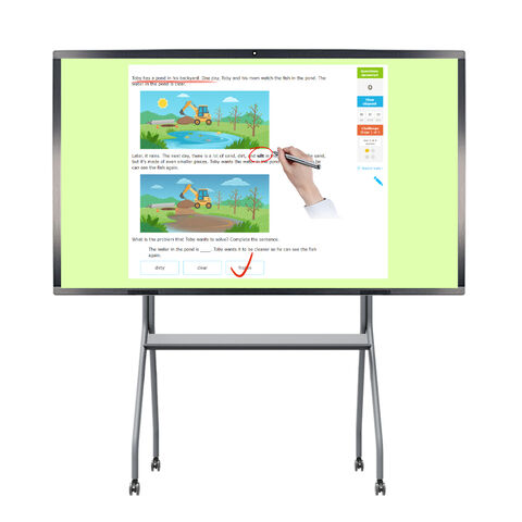 Multi-touch Smart Whiteboard With Wireless Screen Mirroring | 4k ...