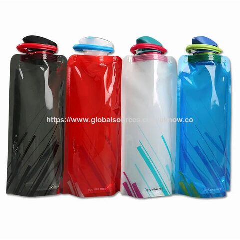 700ml Portable Ultralight Foldable Water Bag Food Grade Convenient ...