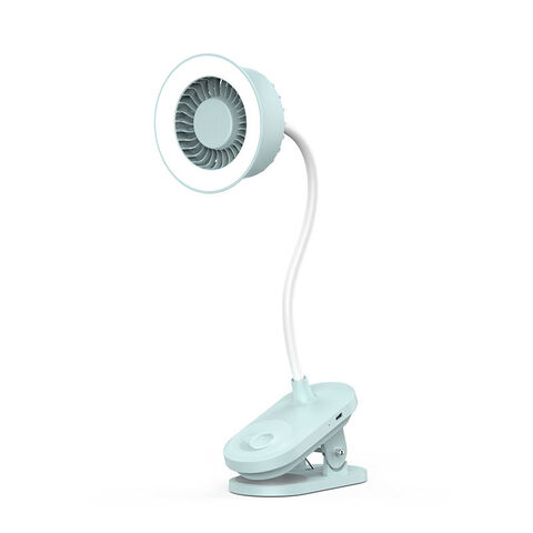 Desktop Clip Fan Light Multi-function Portable Led Night Lighting Fan ...