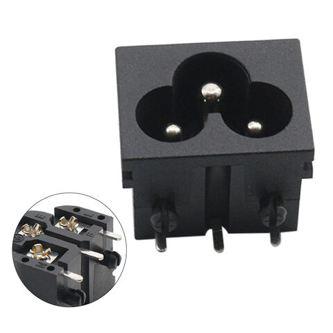 Wholesale 2.5a 250v Iec 60320 C6 With Pcb Pin Tabs Ac Power Socket ...