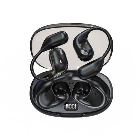 Open-ear Sports Wireless Earbuds With Led Battery Indicator Non-noise ...