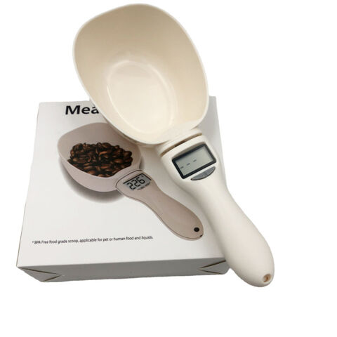 Digital Dog Cat Pet Food Scoop Scale Weighs 800g/0.1g Electronic ...