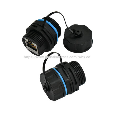 Waterproof Connector Cat6/cat6a Rj45 Waterproof Coupler, Cat6a ...