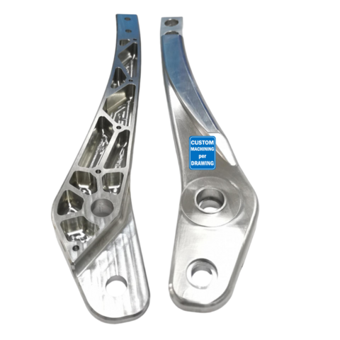 Custom Cnc Machined Aluminum Leg Housing Bracket Bionic Robot Dog Parts ...
