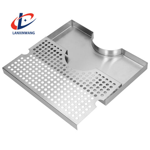 Custom Stainless Steeldrip Tray Sheet Metal Cnc Punching Services ...