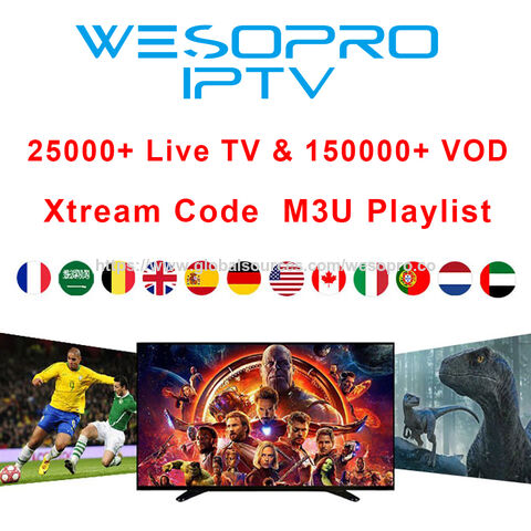 Kaufen Sie China Großhandels-12 Monate Trex Iptv-abonnement Starkes 8k ...