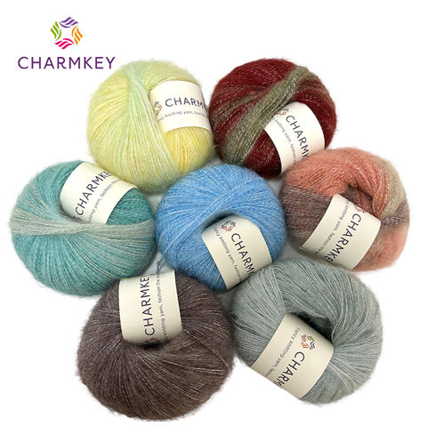 Best Selling Melange Color Wool Acrylic Blended Yarn Nm1/6.1 - Expore ...
