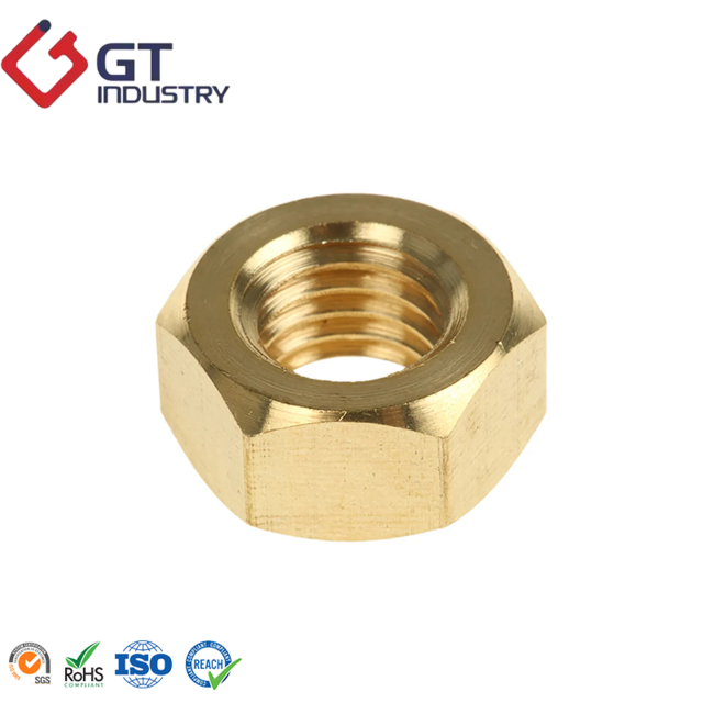 Buy China Wholesale High Precision Brass Hex Nut For Electrical And ...