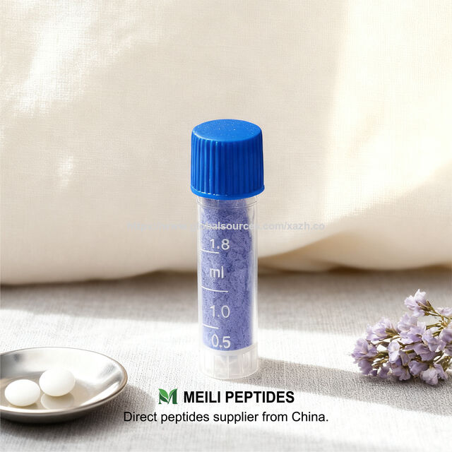 Ghk Cu Ghk-cu Blue Cooper Skin Care 50mg/100mg Vials Supplier From ...