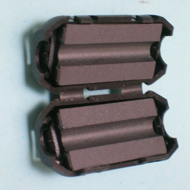 Emi Suppressor Snap-on Ferrite Core , Internal Dimensions For 10mm ...
