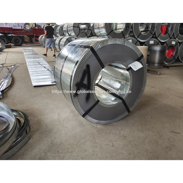 G40 G60 G90 Hot Dip Galvanized Steel Strip Coil For Corrugated Pipe And ...