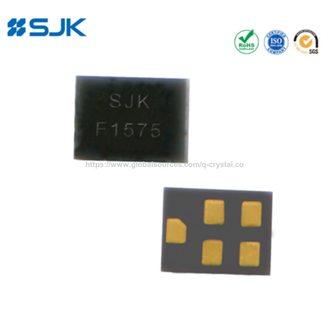 Smd Csp 1411 Saw Filter 1582.4 Mhz Bandwidth 31.24mhz, 2mhz For Gps, 4 ...