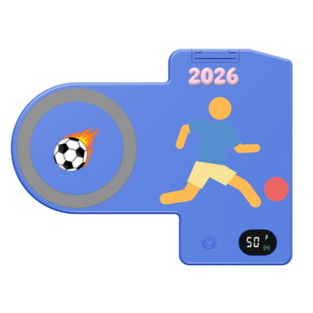 2026 Word Cup 3 -1 Powerbank 10000mah With Magnetic Wireless Charger ...