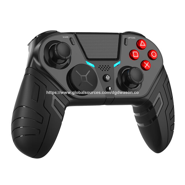 Wireless Controller For Ps4 With Hall Effect Joystick 2 Macro Buttons Vibration Feedback Motion ...