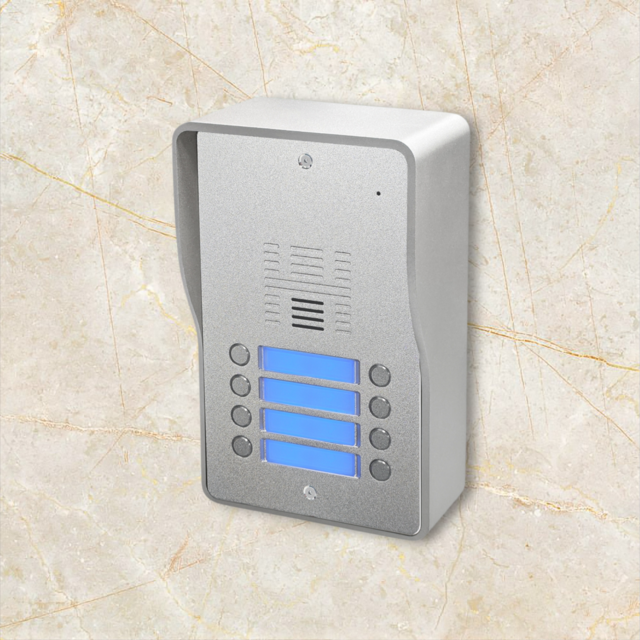 4g Volte Iot Smart Intercom System With Web Management 8-unit Multi ...