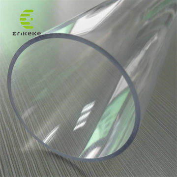 China PVC clear plastic pipe 2 inch clear polycarbonate pipe for Water ...