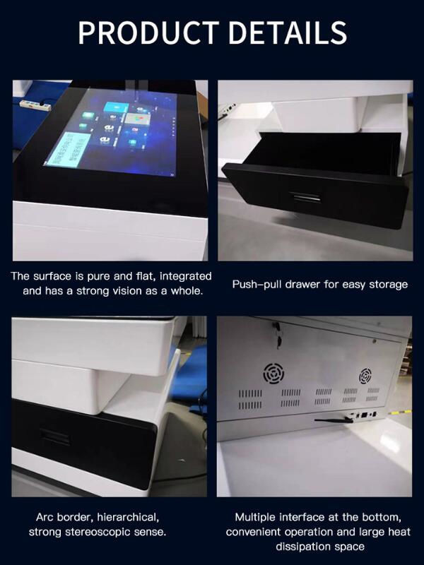 Factory customized interactive touch screen coffee table with ...