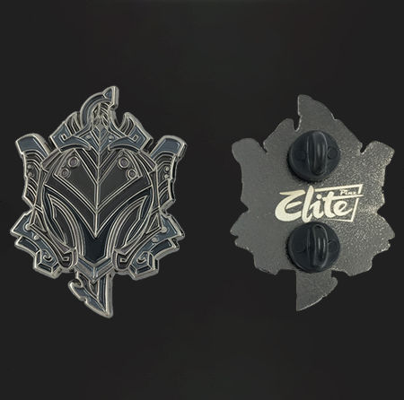 China Lapel pins, die casting, soft enamel, antique nickel plating ...