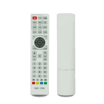 China Custom white Korean TV remote control with IR learning function ...