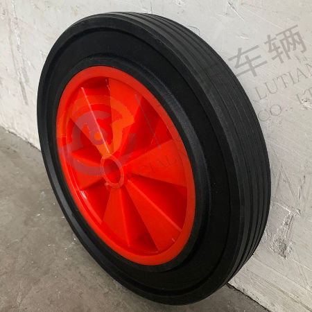 12'' solid rubber wheel 300mm crumb rubber solid wheelbarrow tyre 12 ...