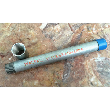 China Emt conduit electrical HDG rigid steel pipe elbows IMC bends ERW ...
