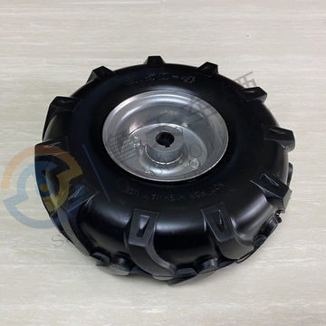 China 10 inch pu foam drive wheel 3.50-4 agricultural tyre 10'' flat ...