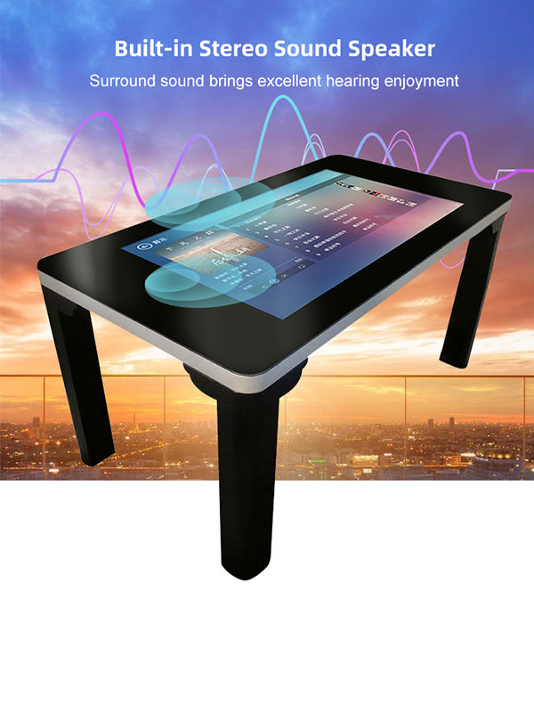 Customized design lcd interactive touch screen game table with low ...