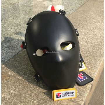 China Bulletproof Mask, NIJ IIIA, Twaron Aramid Ballistic Face Mask on ...