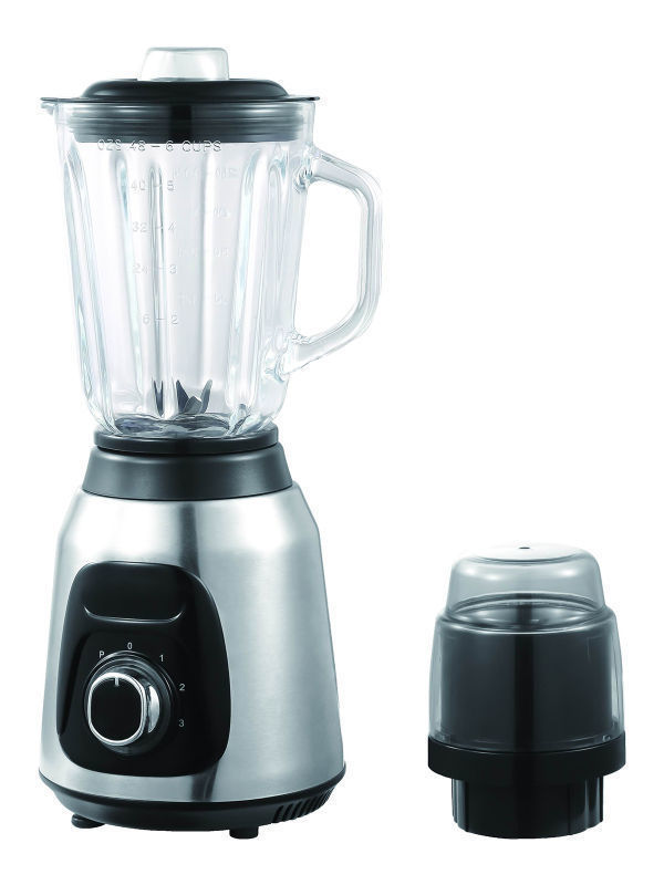 Table blender with stainless steel housing, 2 in 1 blender blender with ...