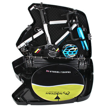 China ABS bike hard case 700C road bike TT bike mountain bicycle travel ...