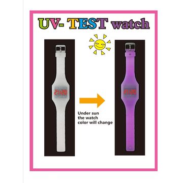 China UV Changing Color Watch on Global Sources