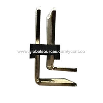 China 2.54mm pin header, dual row, board spacer, right angle on Global Sources,2.54mm pin header ...