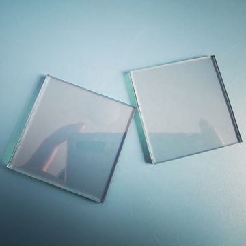 China Clear Glass Thin Square/Round Float Glass Soda Lime Glass on ...