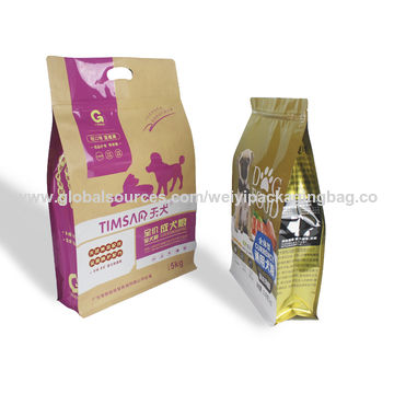China Animal dog feed sack PP woven/foil feed food sack pet food ...
