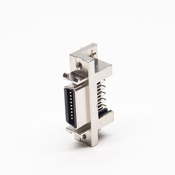 China SCSI 20 Pin Connector Right Angle Female Through Hole CN SCSI ...