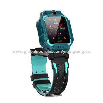 China Kid smart watch dual cameras rotate 360 degree gps tracker watch ...